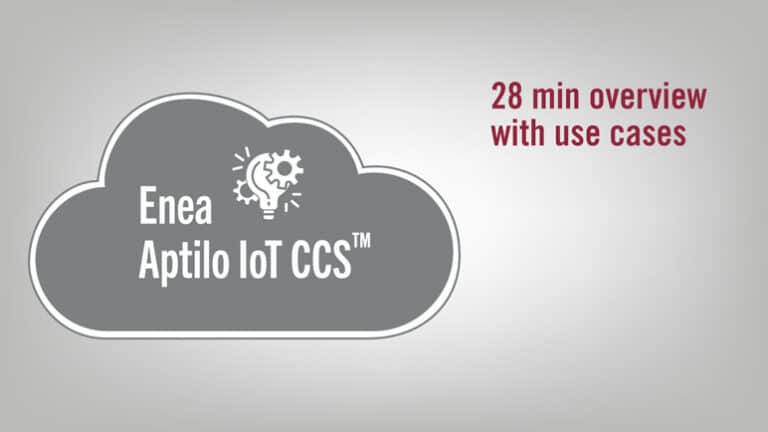 IoT CCS Use Cases - Global Logistics | Enea
