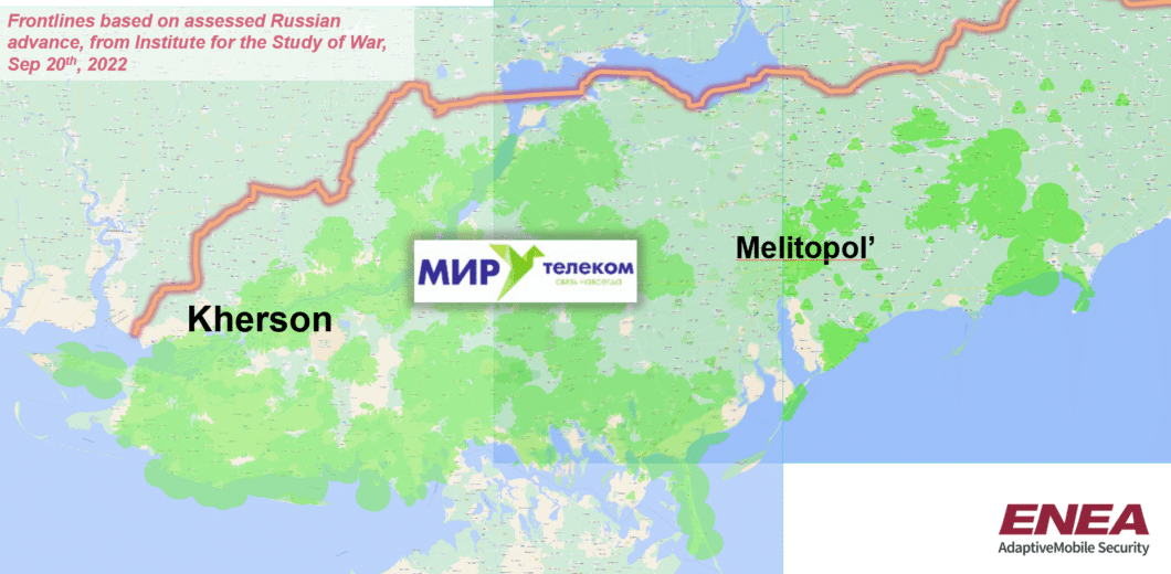 Profiling Russian Operators emerging in occupied Southern Ukraine | Enea