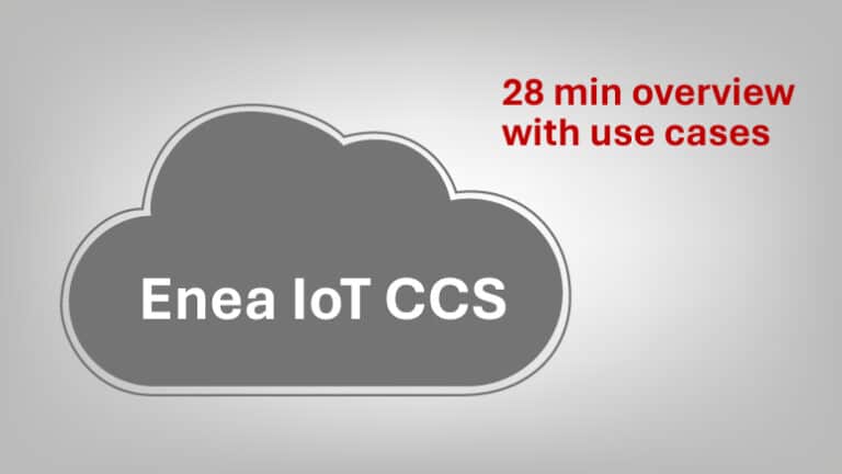 IoT CCS Use Cases - Global Logistics | Enea