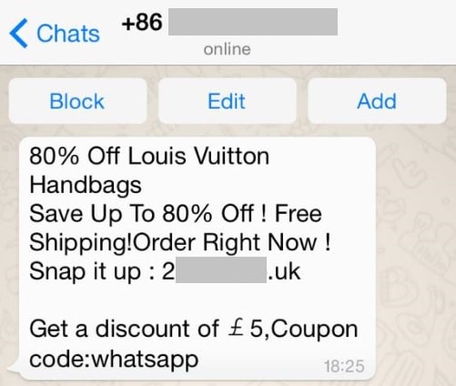 HeadsUp for WhatsApp - Analysing Messaging Spam over WhatsApp | Enea